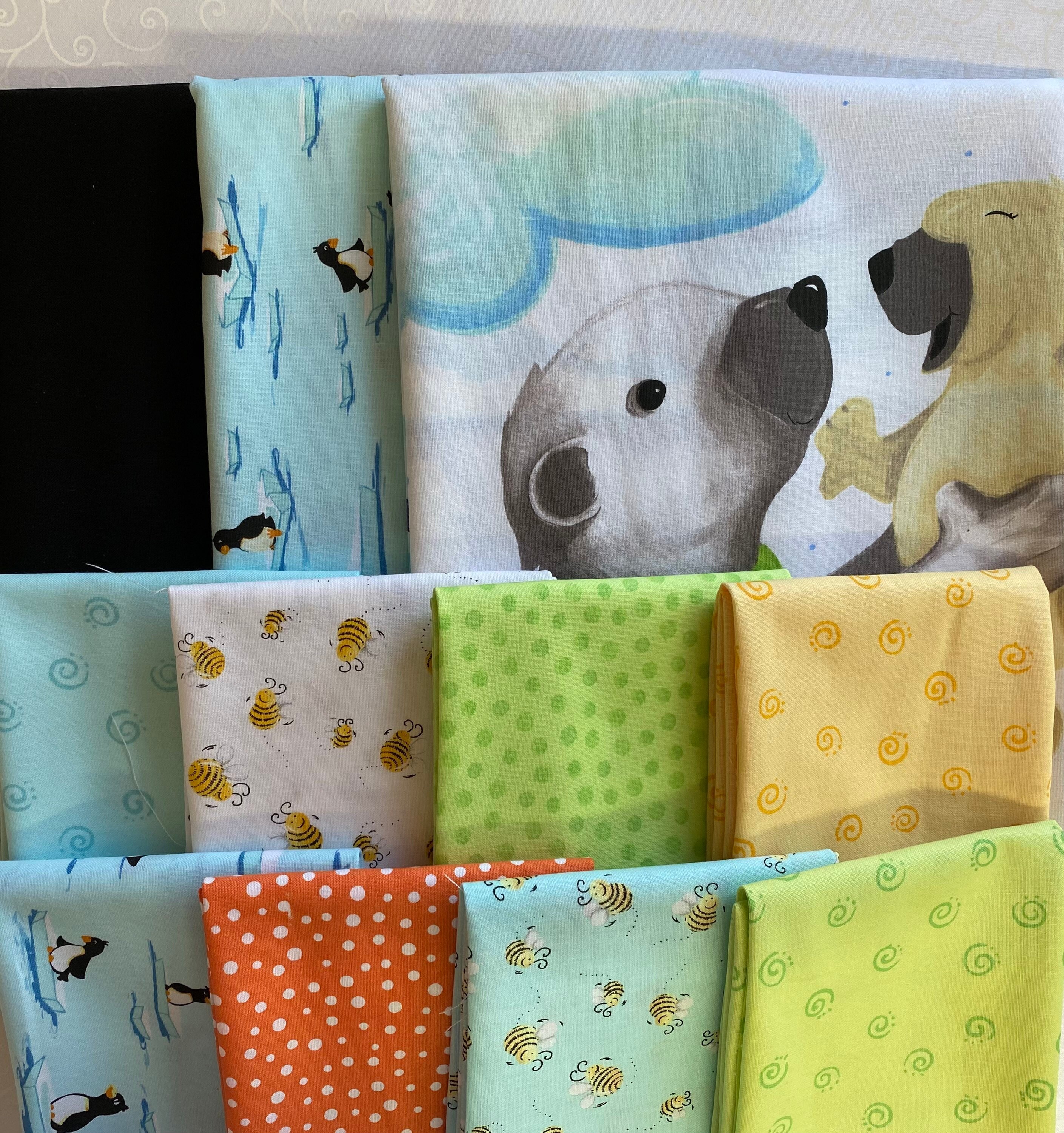 Burr the Polar Bear Quilt Kit - Etsy