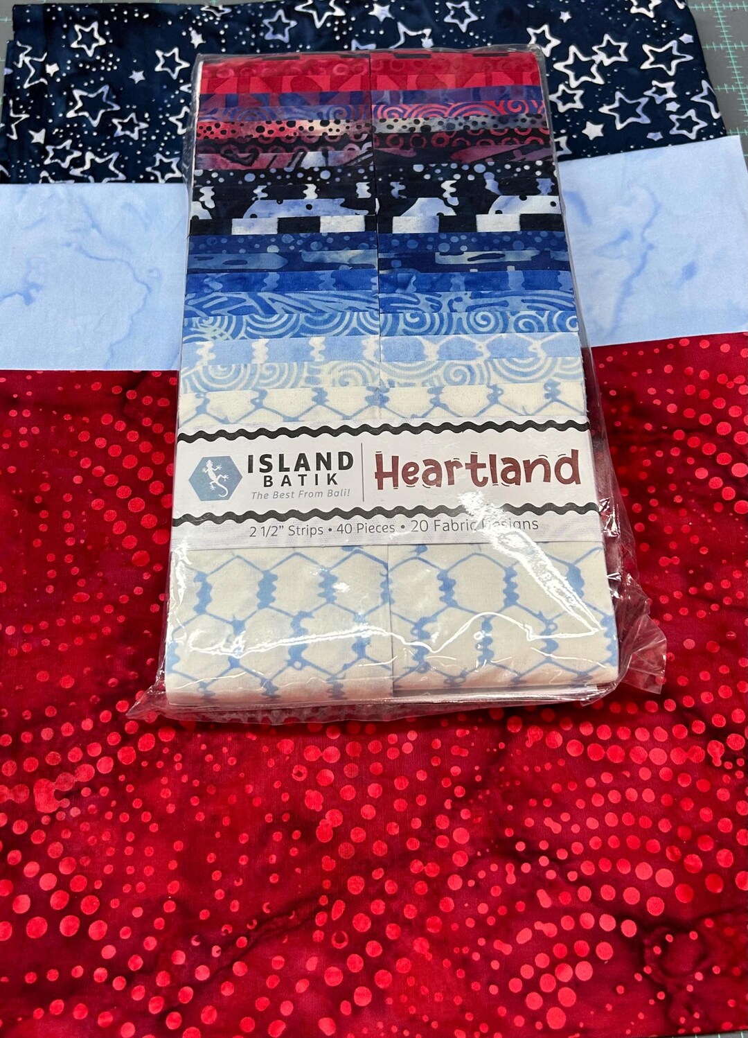 Debbie Kit Using the Heartland Collection From Island Batik - Etsy