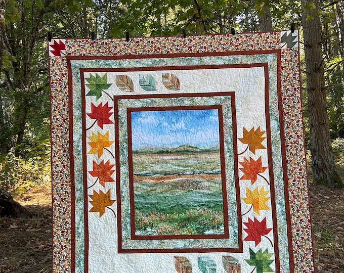 Wyatt Quilt Kit From Sew Big Quilting Using the Great Outdoors ...