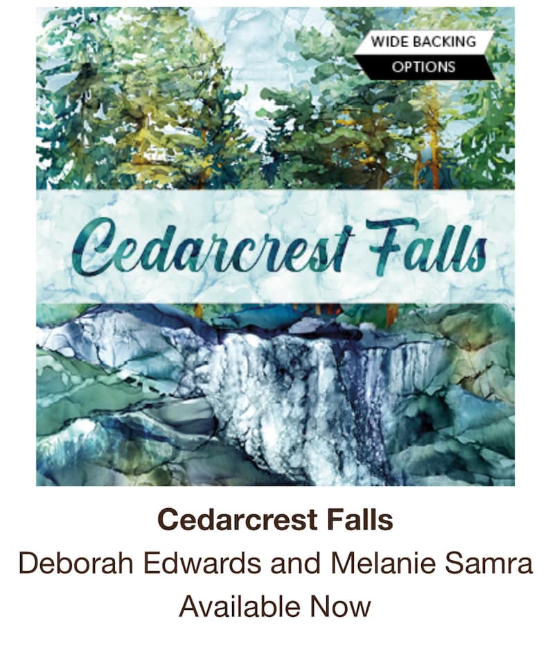 Northcott's Cedarcrest Falls Ombre Wide Backing 108 Cotton Quilting ...