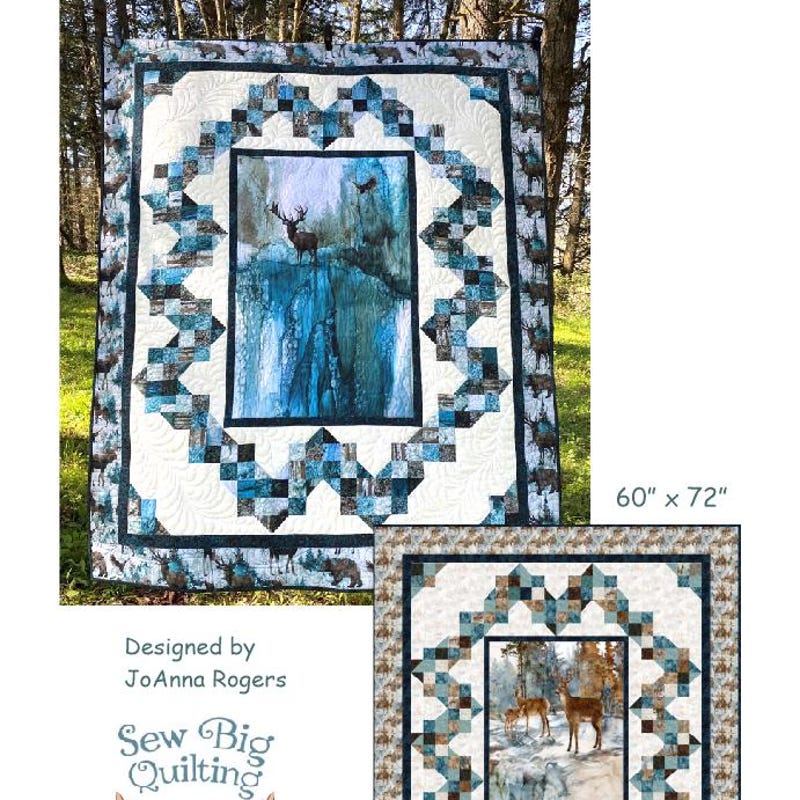 Mountain Quilt Panel - Etsy