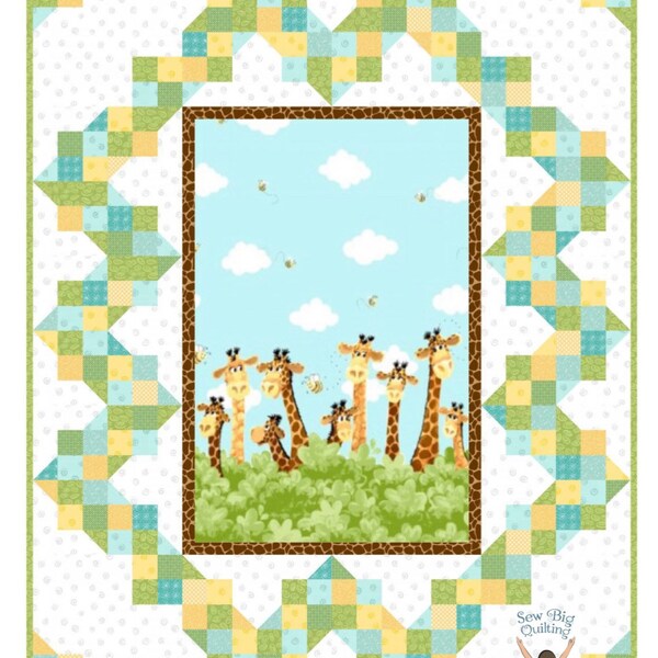Giraffe Quilt - Etsy