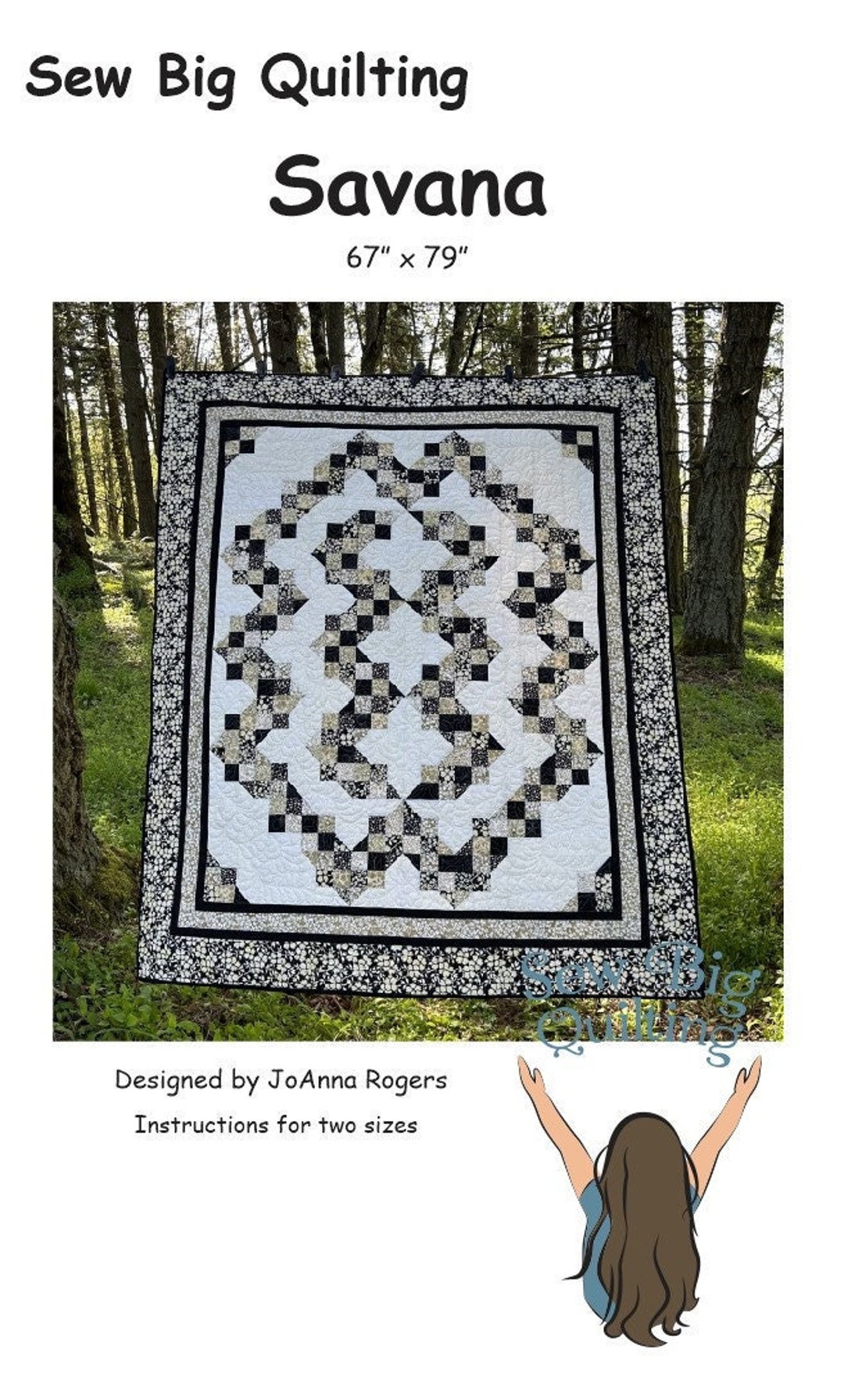 Savana Pattern From Sew Big Quilting - Etsy