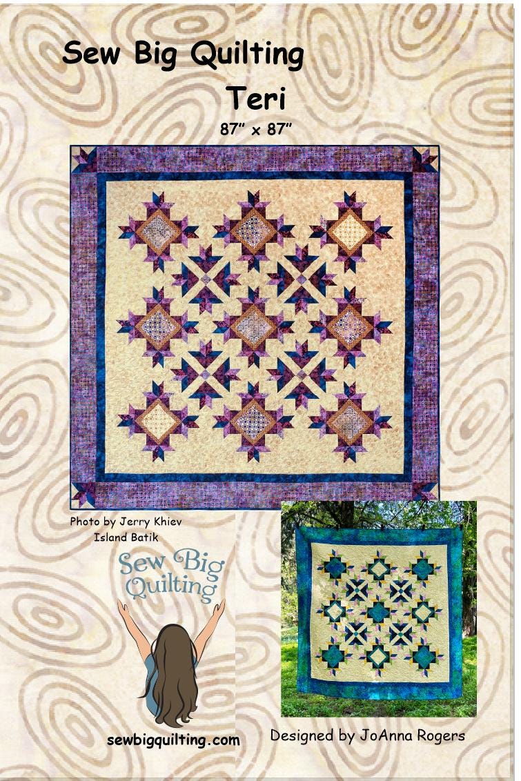Teri Pattern by Sew Big Quilting - Etsy