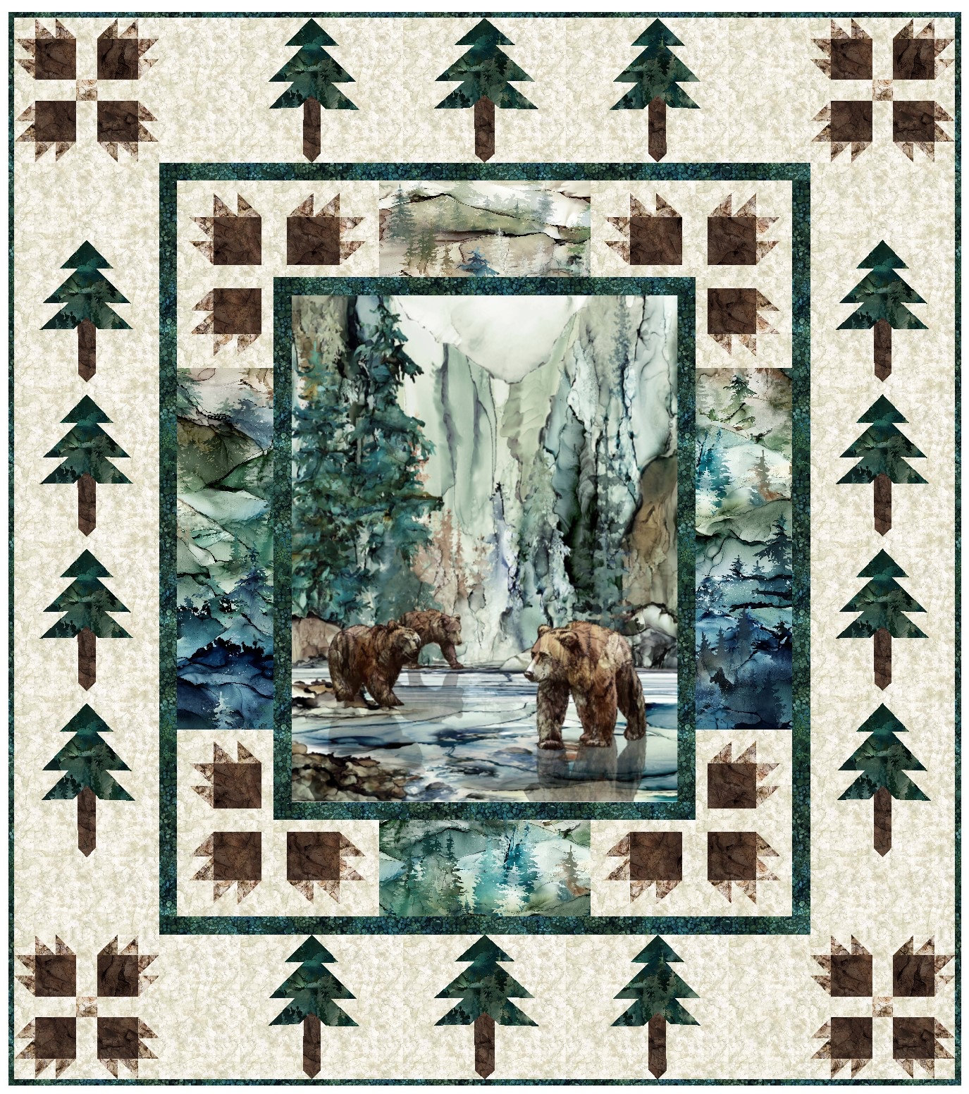 Wyatt Quilt Kit From Sew Big Quilting - Etsy