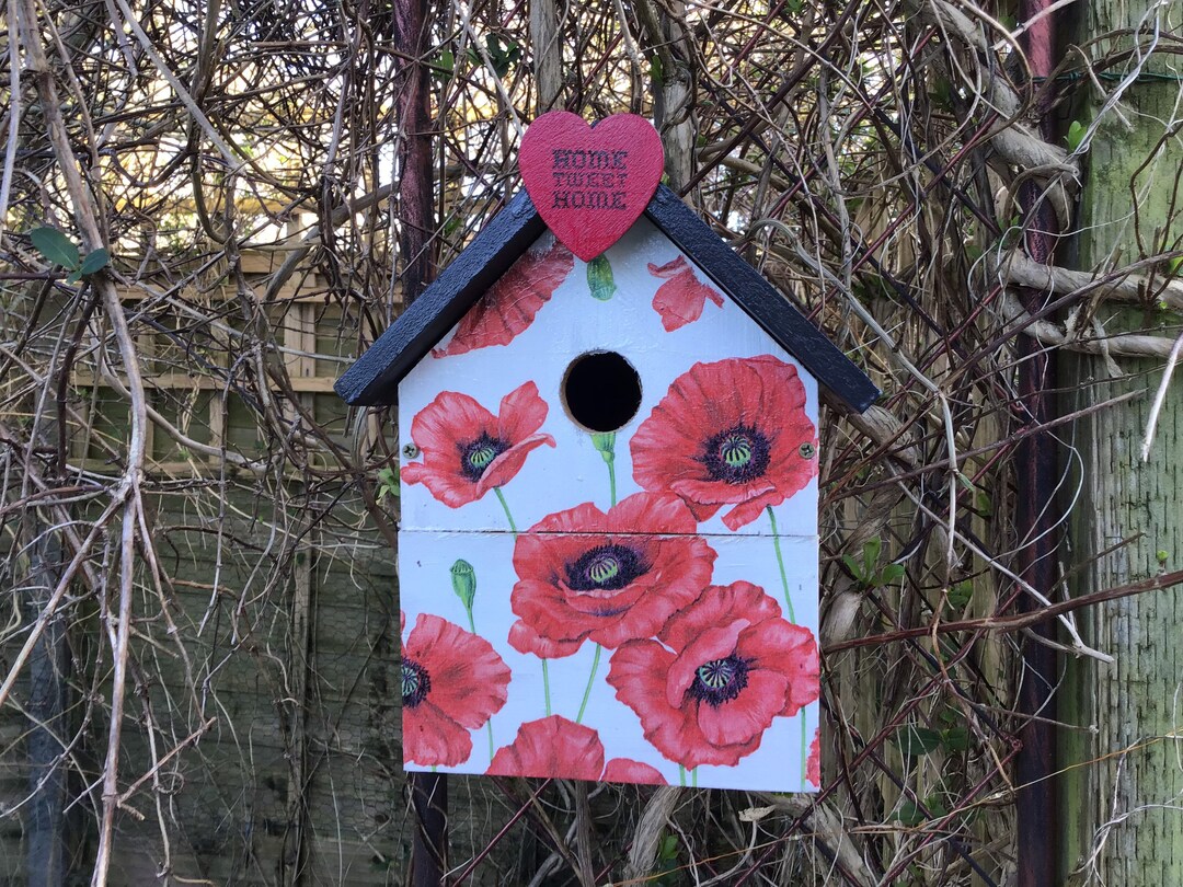 Large Bird Nesting Box. Multi Purpose. Robin, Bluetit, Sparrow ...