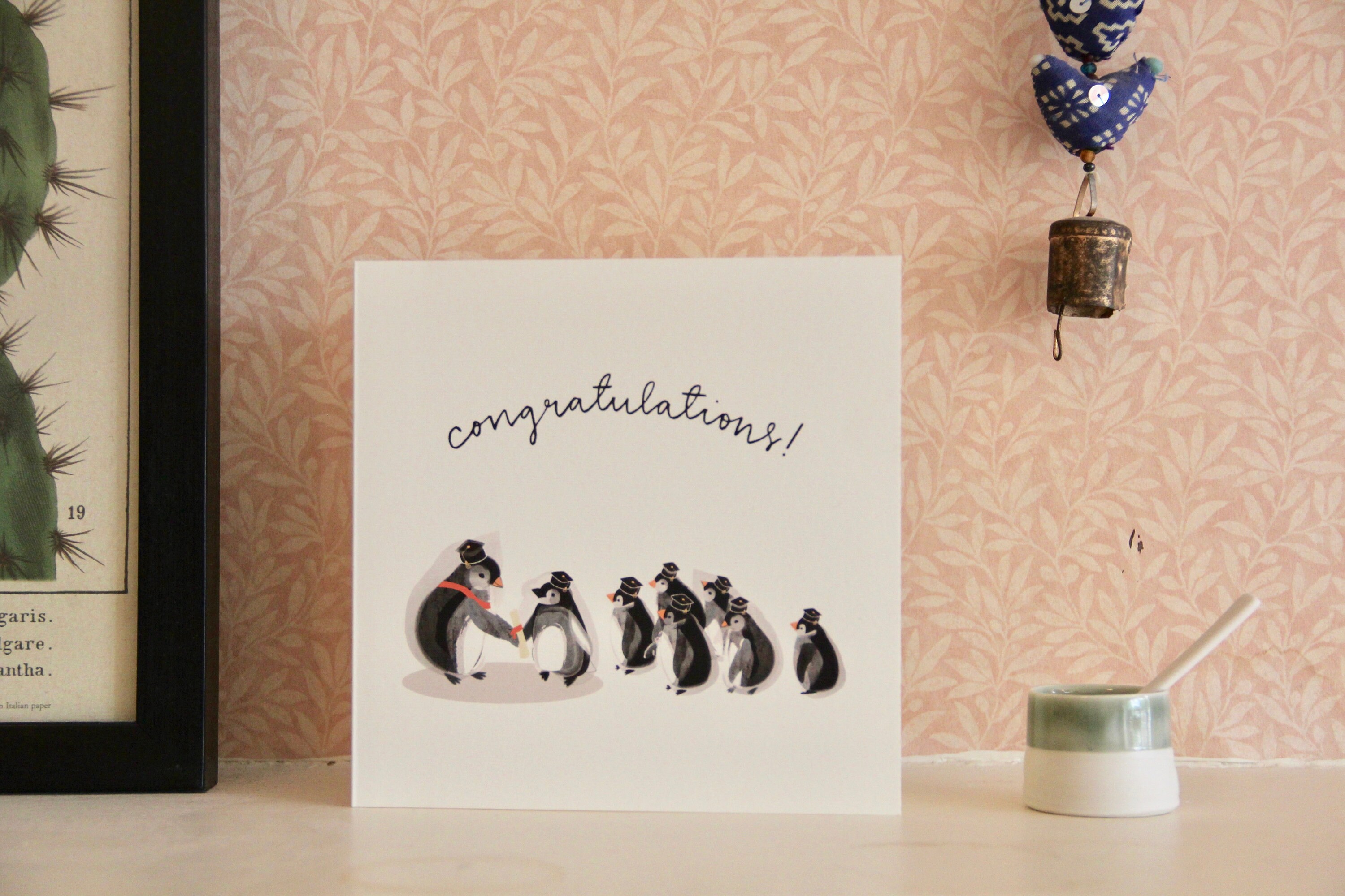 Penguin Graduation Ceremony Card - Etsy