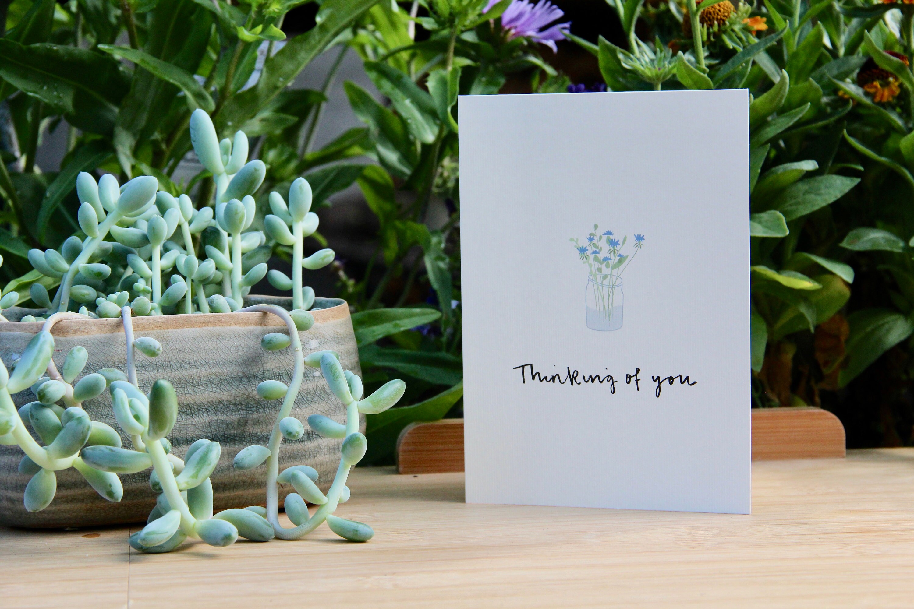Forget-me-not Sympathy Card - Etsy