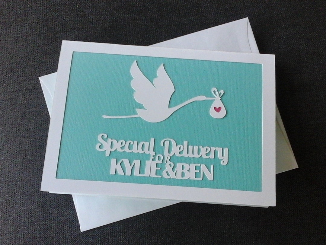 Personalised Baby Shower Card Custom Made - Etsy