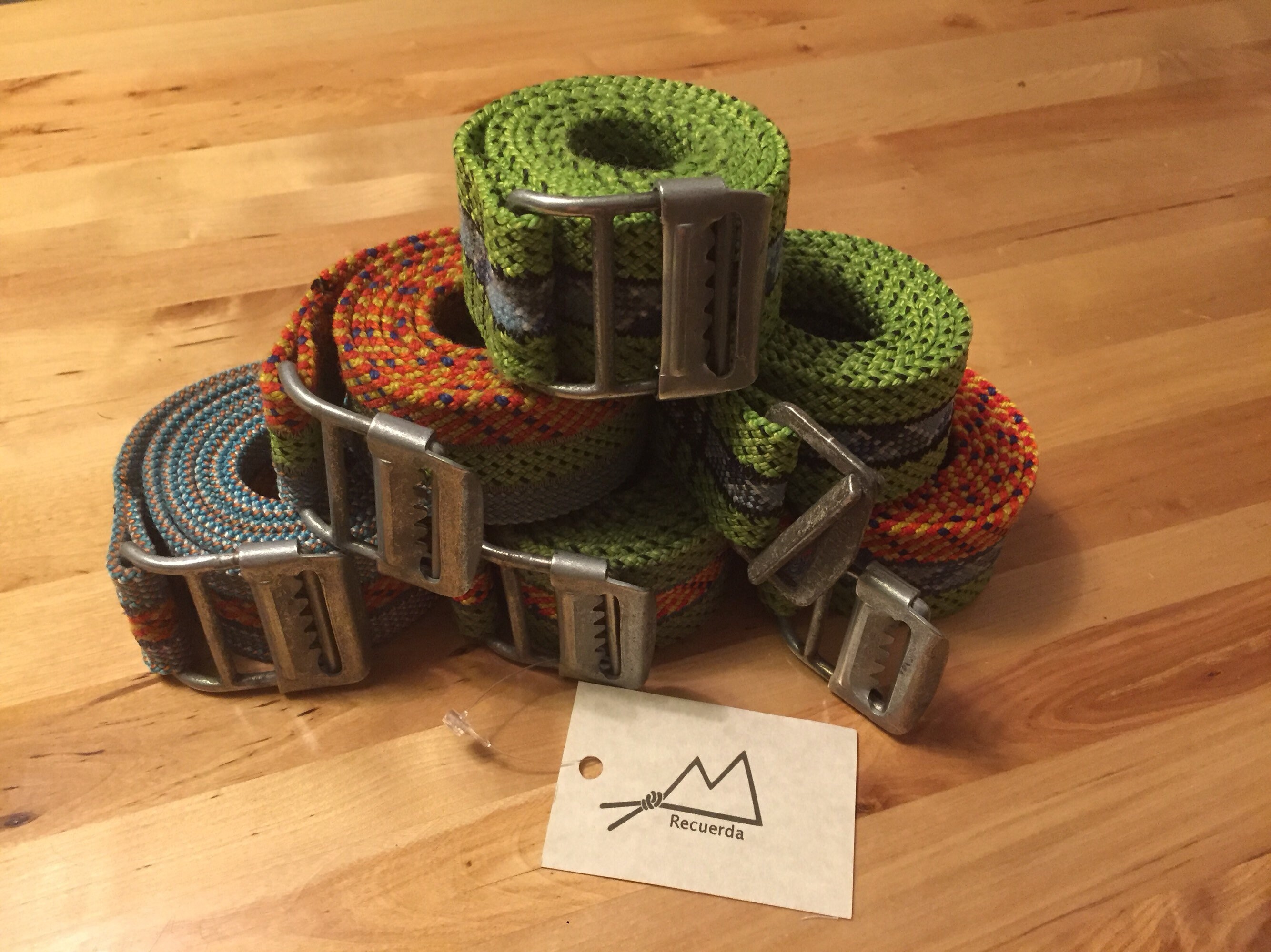 Upcycled Climbing Rope Belt | Etsy