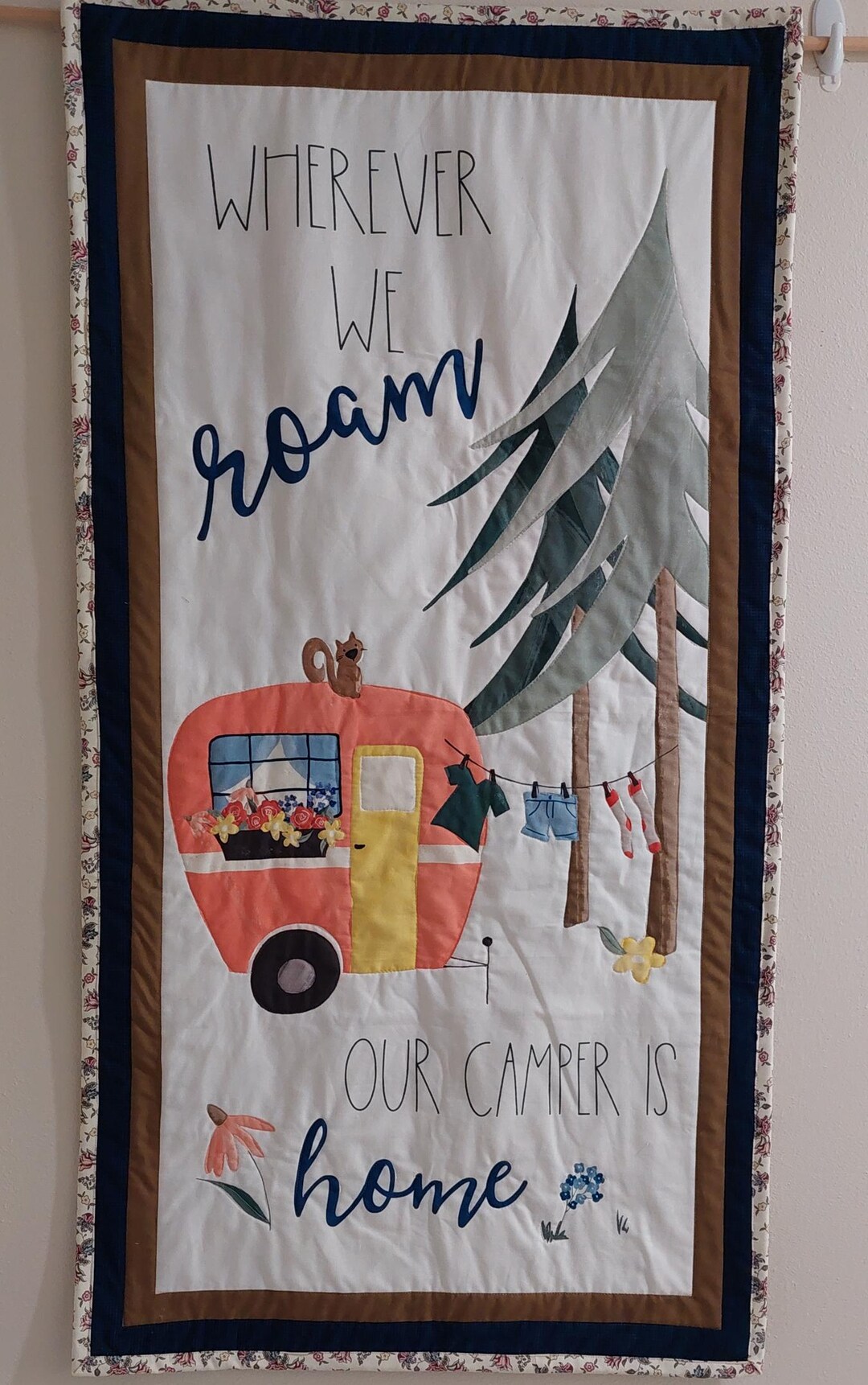 Roaming Camper Wall Hanging...free Shipping - Etsy
