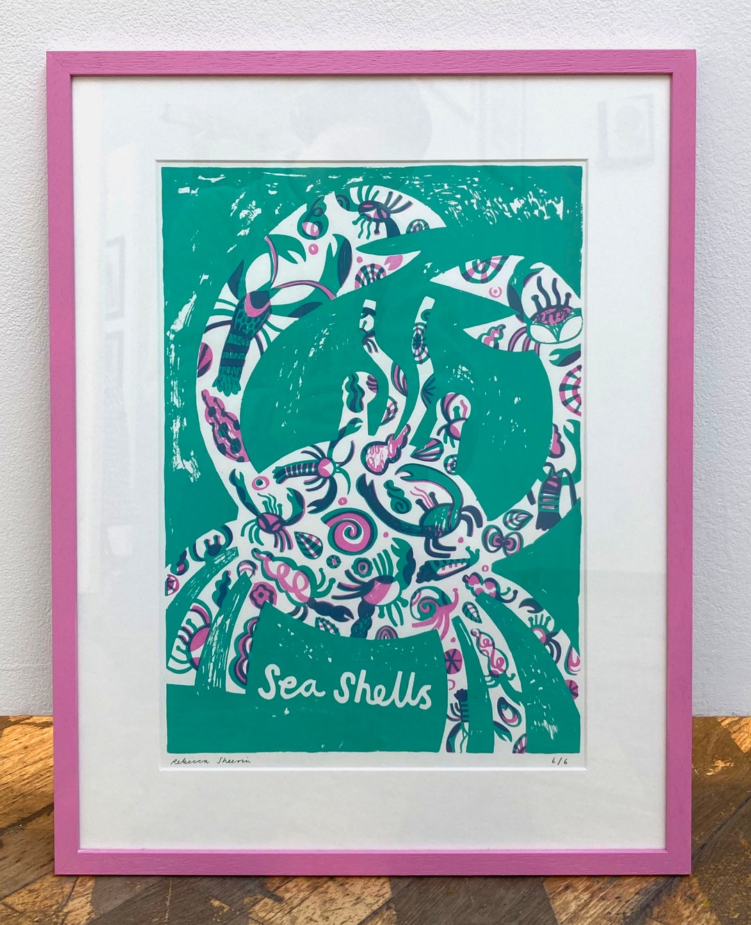 Crabs Screenprint - Etsy