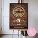 Aged to Perfection Welcome Sign, Beer Barrel Welcome Sign, Beer Poster ...
