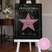 Hollywood Walk of Fame Welcome Poster Movie Themed Hollywood Birthday ...