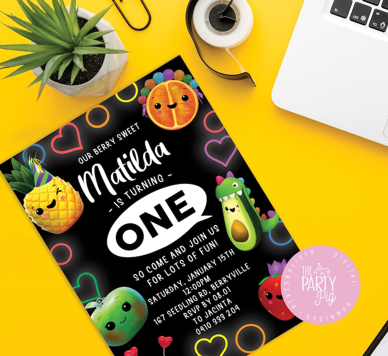 Hey Bear Sensory Birthday Invitation Digital Download Custom - Etsy ...