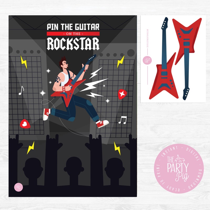 Rockstar Party - Etsy
