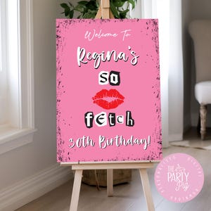 Mean Girls Inspired Birthday Party,mean Girls Welcome Poster,mean Girls ...
