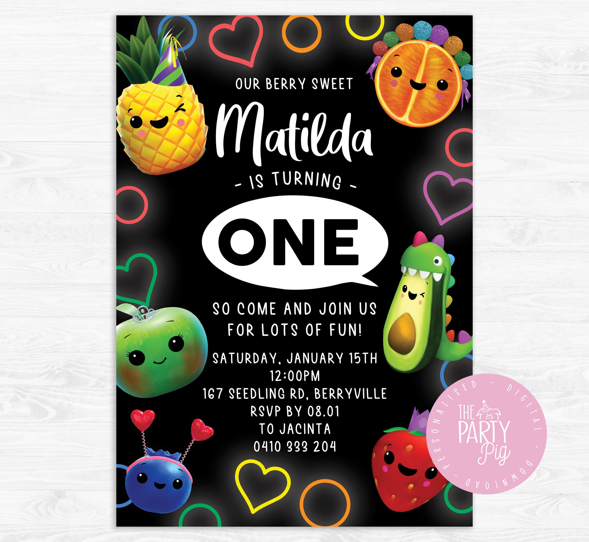 Hey Bear Sensory Birthday Invitation Digital Download Custom - Etsy UK