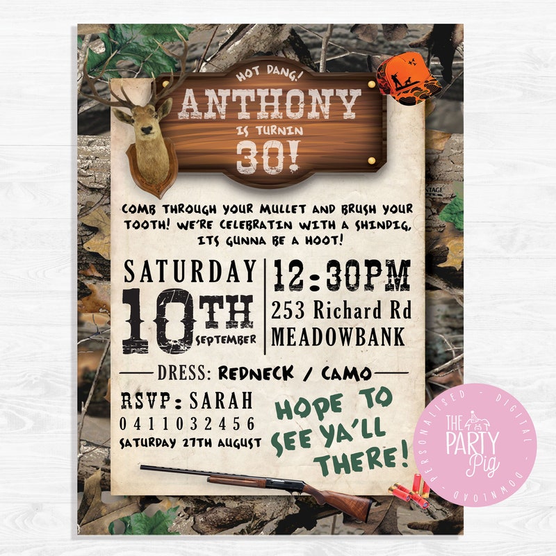 Redneck Party - Etsy