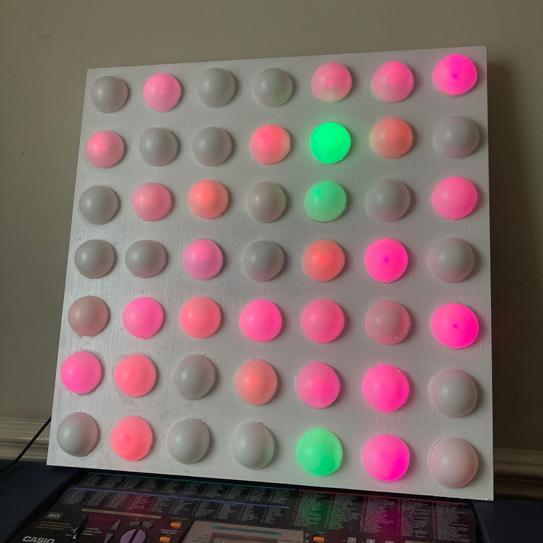 Ambient LED Pixel Wall Art. Party Lighting. Choose Your Own Colour and ...