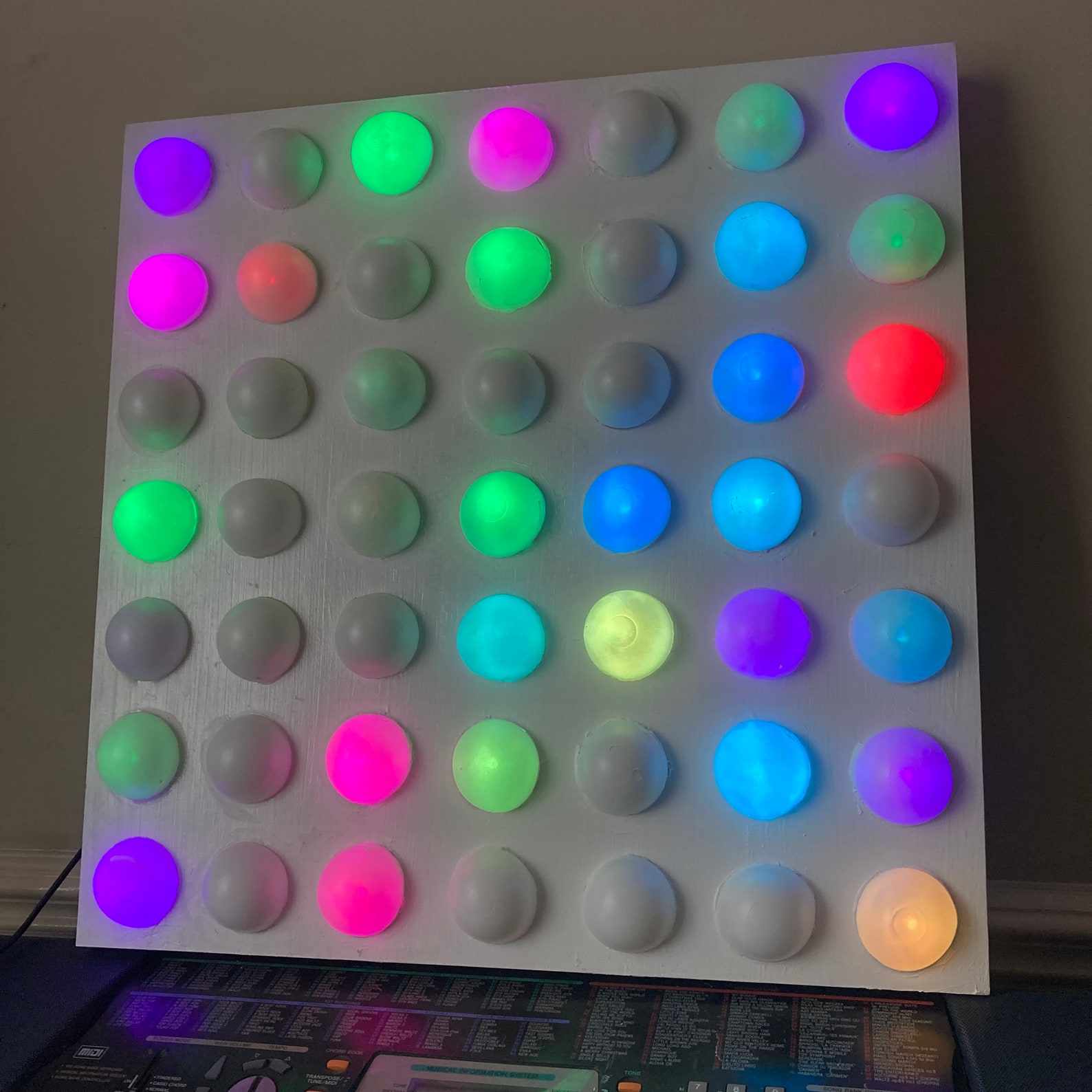 Ambient LED Pixel Wall Art. Party Lighting. Choose Your Own - Etsy