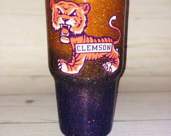 Clemson cup | Etsy