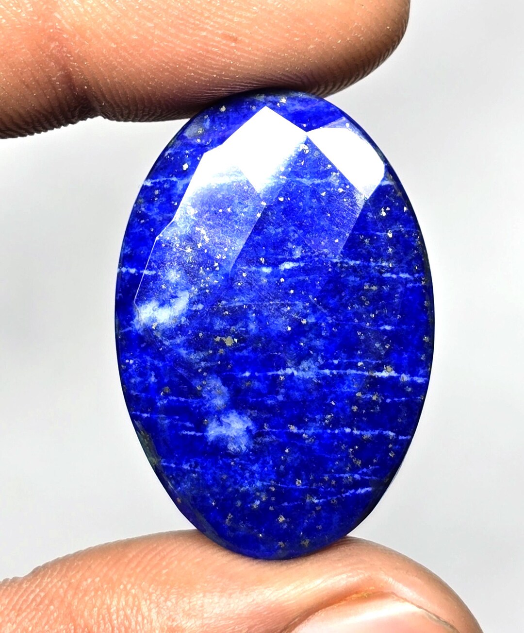 Lapis Lazuli Crystal - Oval Lapis Lazuli - Lapis Lazuli Stone - Lapis ...