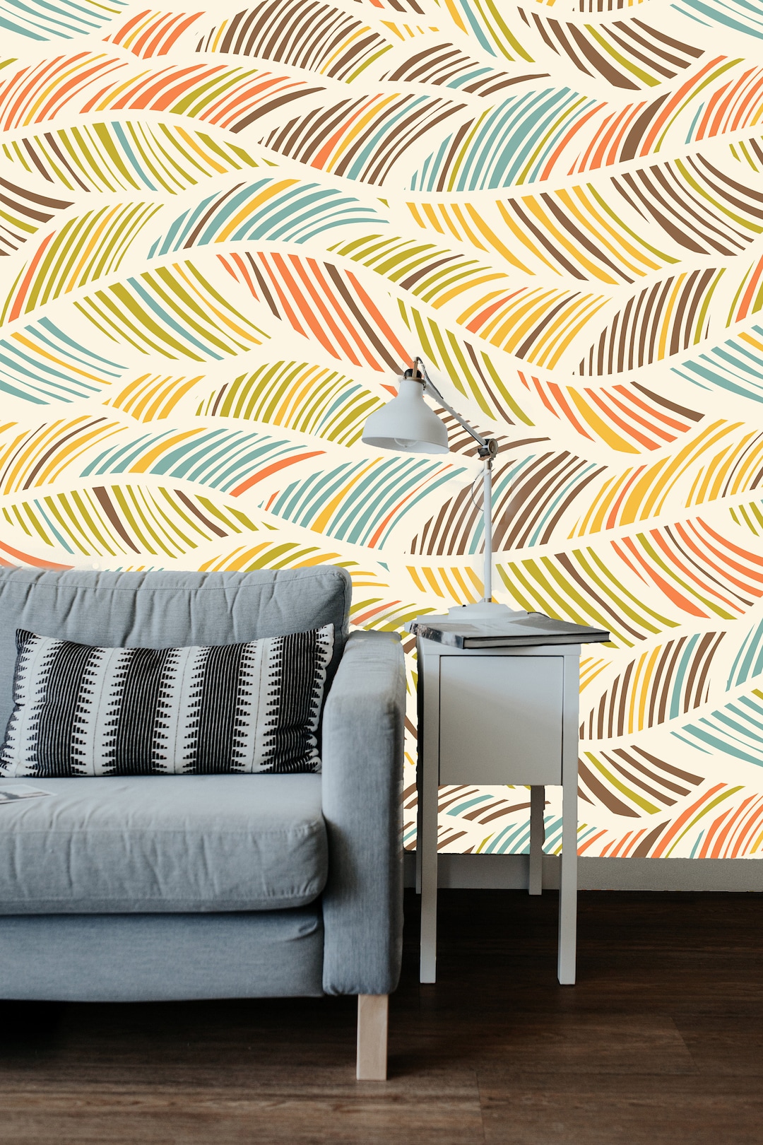 Abstract Pattern Removable Wallpaper Mural * Peel & Stick or Pre-pasted ...