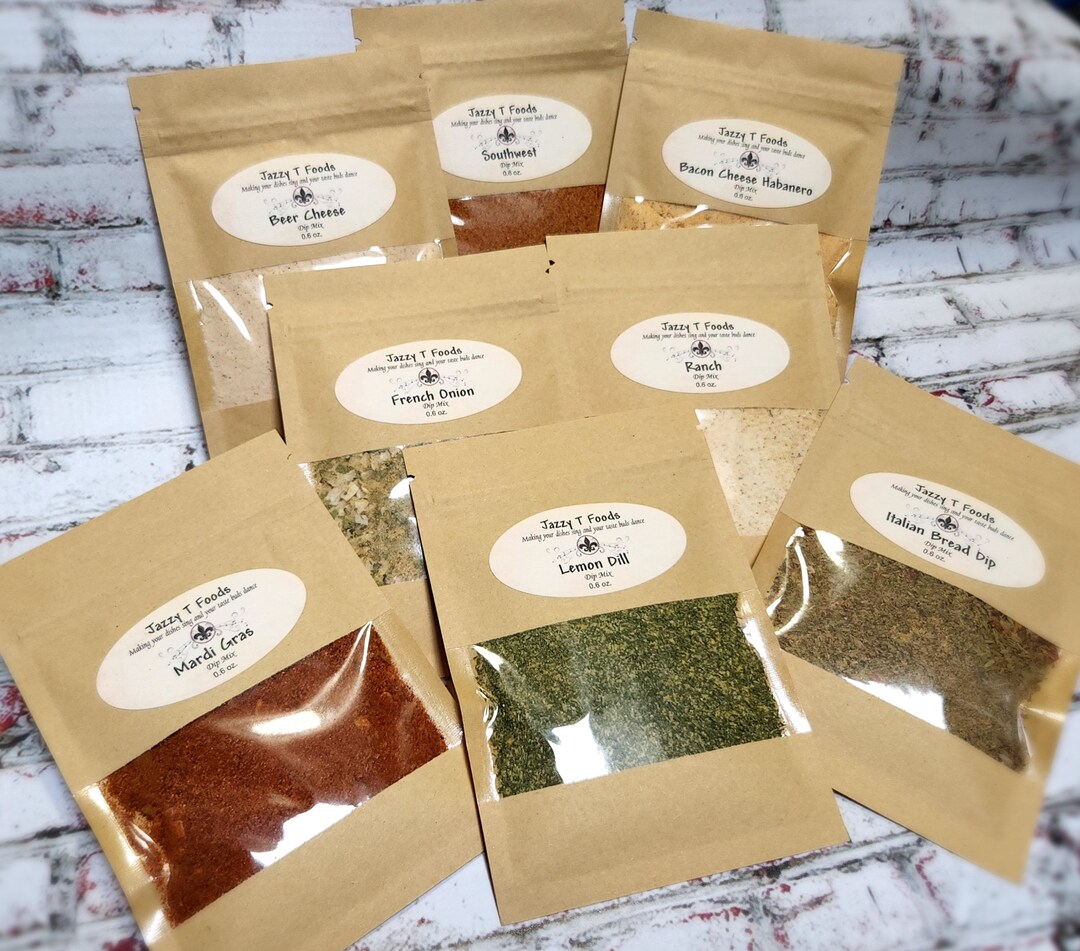 Gourmet Dip Mix Variety Set: 8 Flavors, Party Food Gift - Etsy