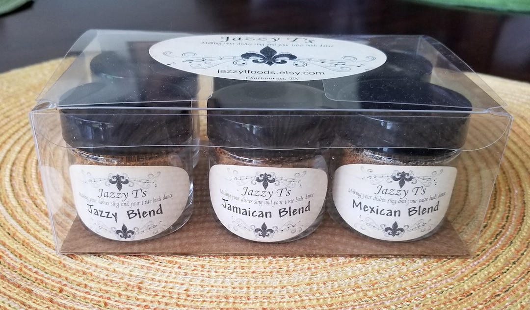 Spice Blend Sample Gift Set, Gift for Hostess, Cook, Wedding, New Home ...
