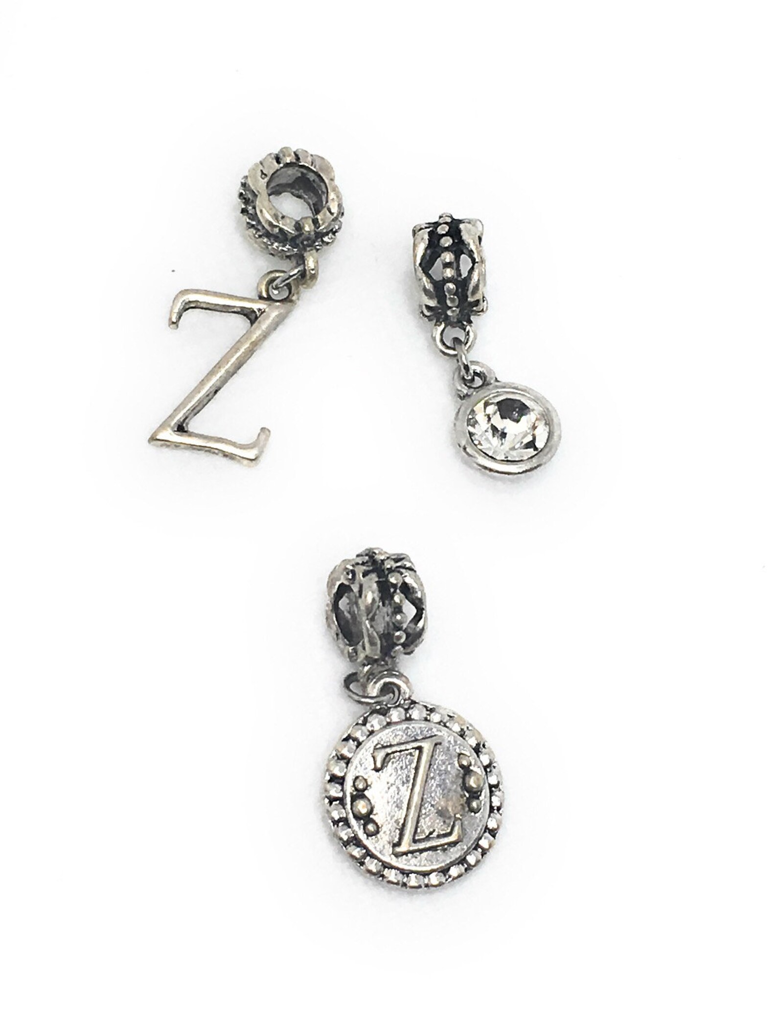Initial Z Charm Set Use for Word Art on Your | Etsy
