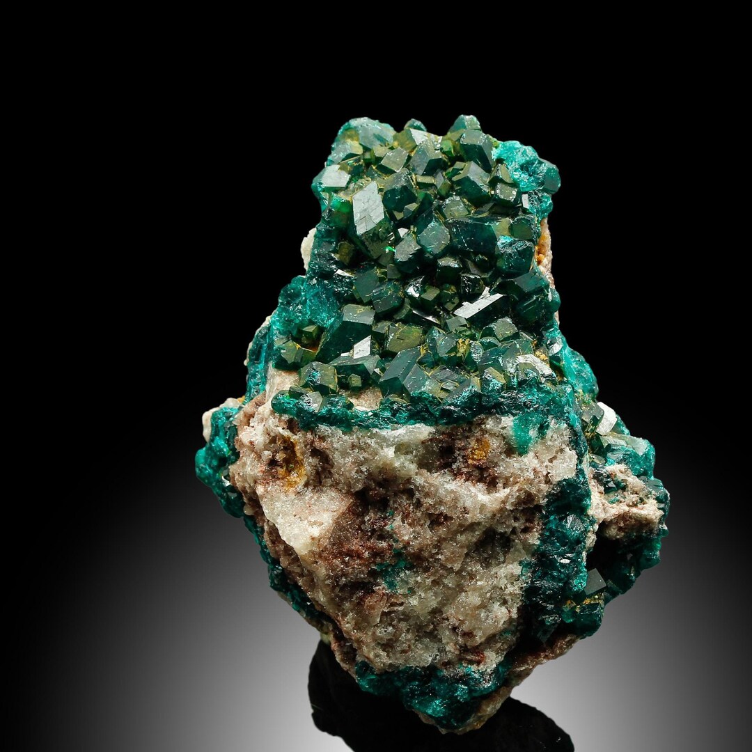 High Quality Dioptase DR CONGO African Minerals, Emerald Green Dioptase ...
