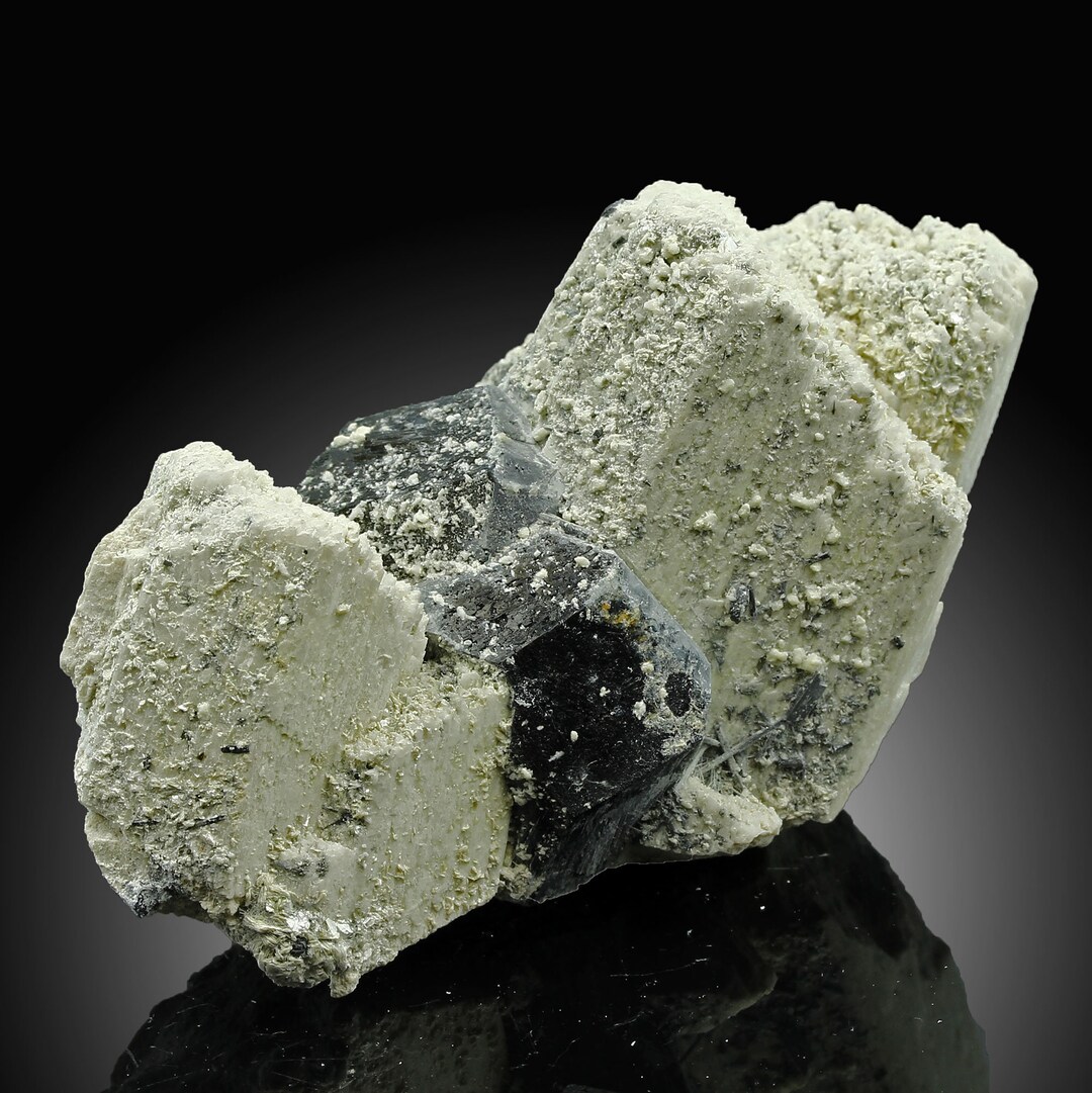 K-feldspar With Schorl - Erongo Region, Namibia- - Etsy