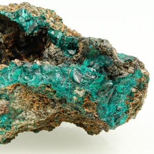 XL! Dioptase - DR CONGO - African Minerals, Emerald Green Dioptase ...