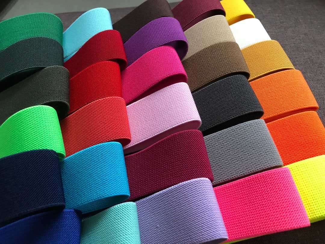1.5 Inch (38mm) -1YARD Elastic Band，color Wide Elastic Oak Tendons，a ...