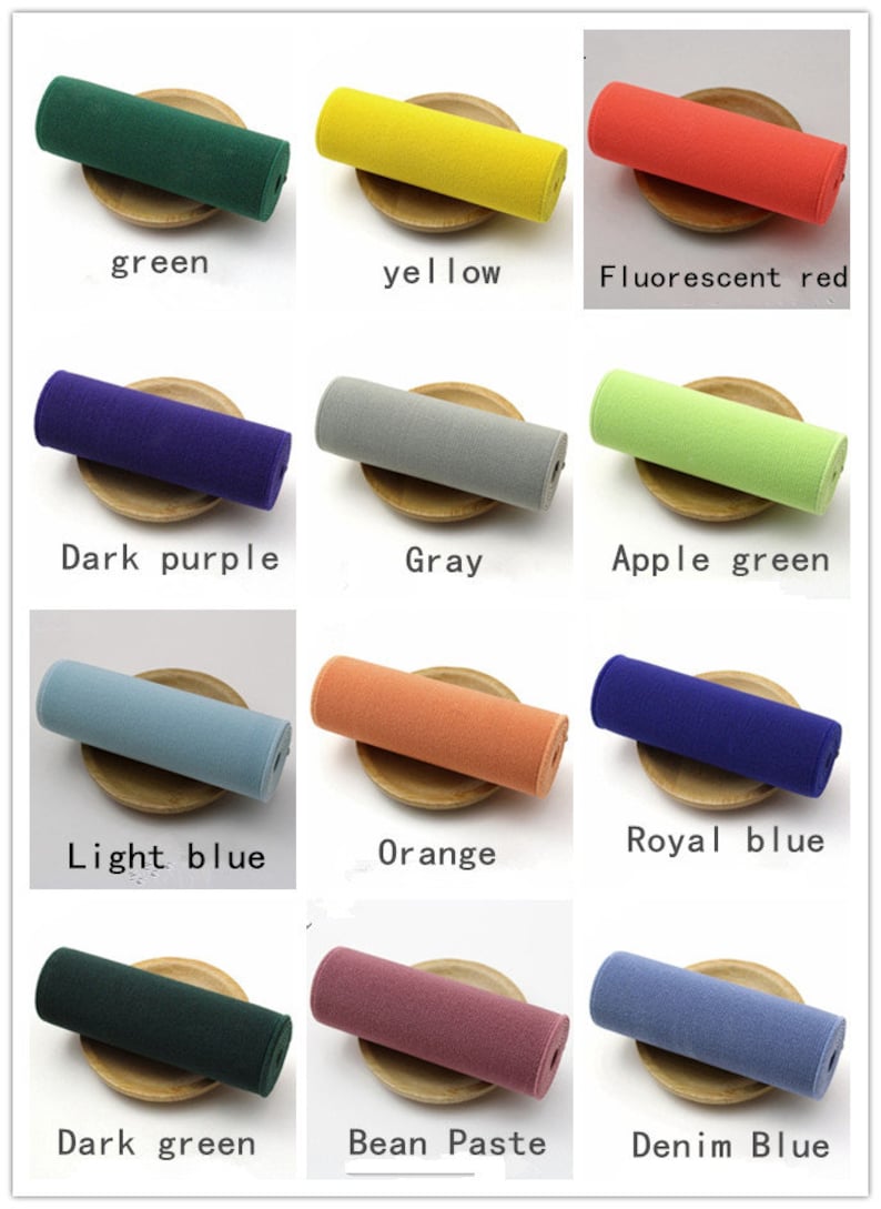 4 Inch 100mm Elastic Bandcolor Wide Elastic Oak Tendonsa - Etsy
