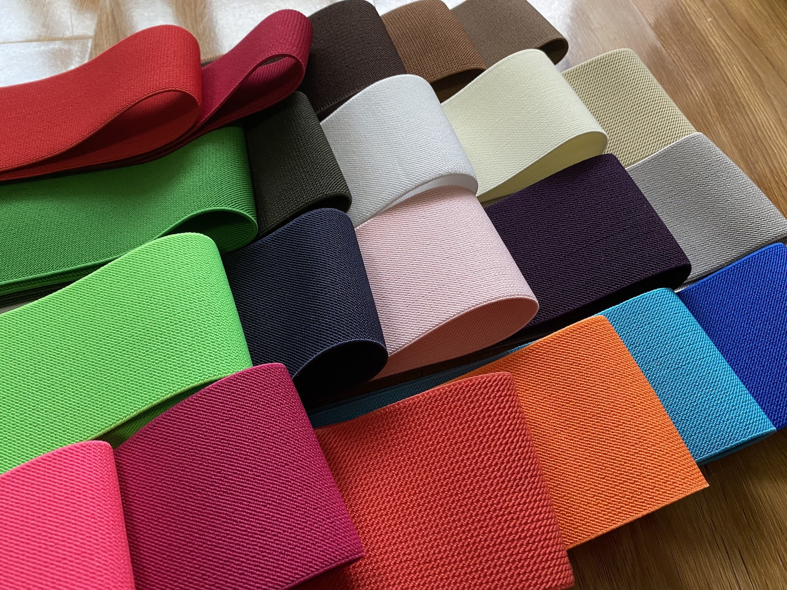 3 Inch 75mm Elastic Bandcolor Wide Elastic Oak Tendonsa - Etsy UK