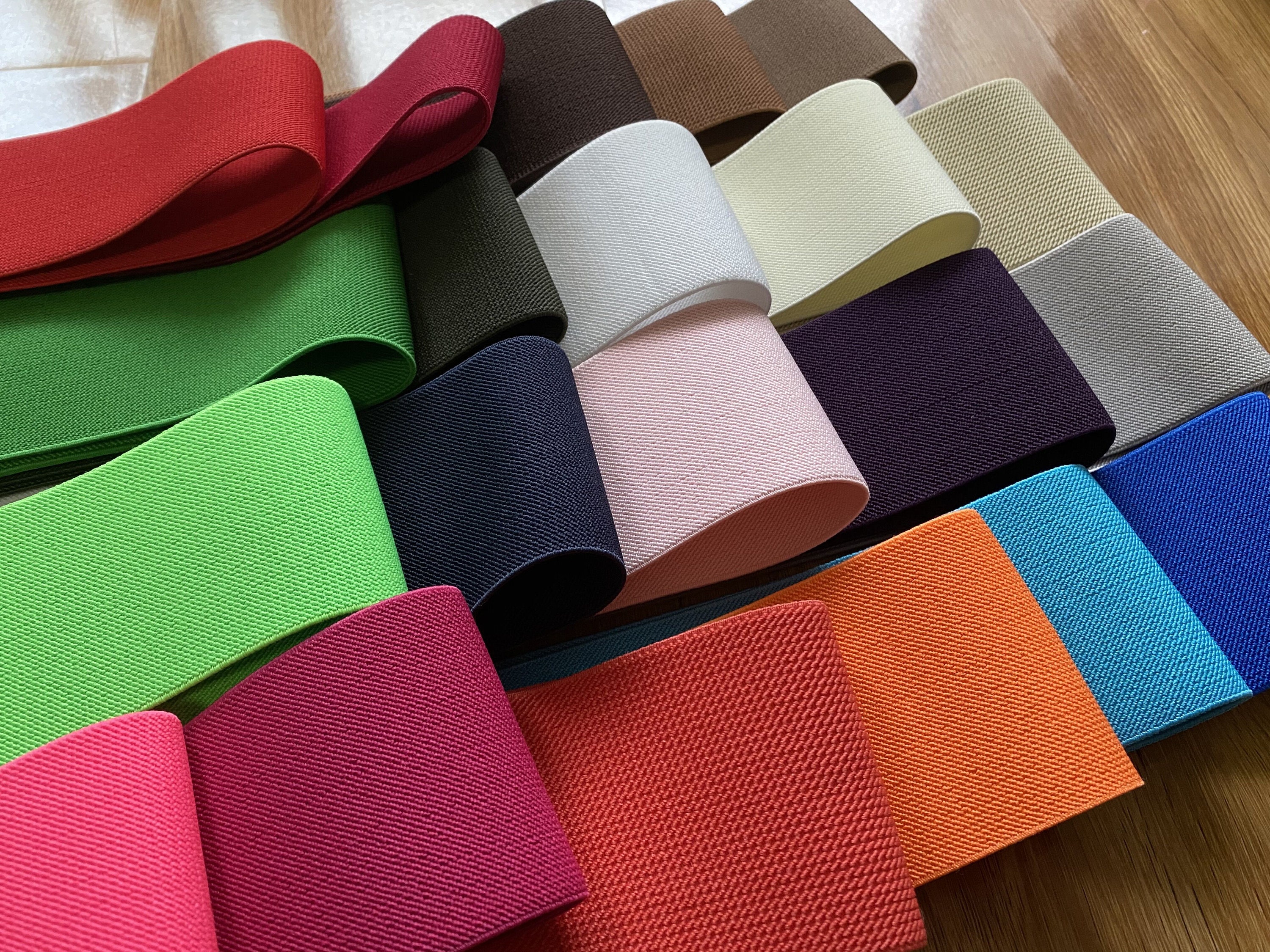 3 Inch 75mm Elastic Bandcolor Wide Elastic Oak Tendonsa - Etsy