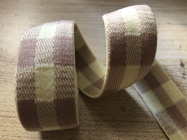 1 Inch 25mm Elastic Bandcolor Wide Elastic Oak | Etsy