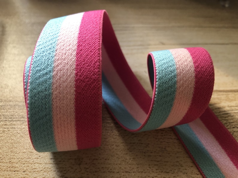 1 Inch 25mm Elastic Bandcolor Wide Elastic Oak | Etsy