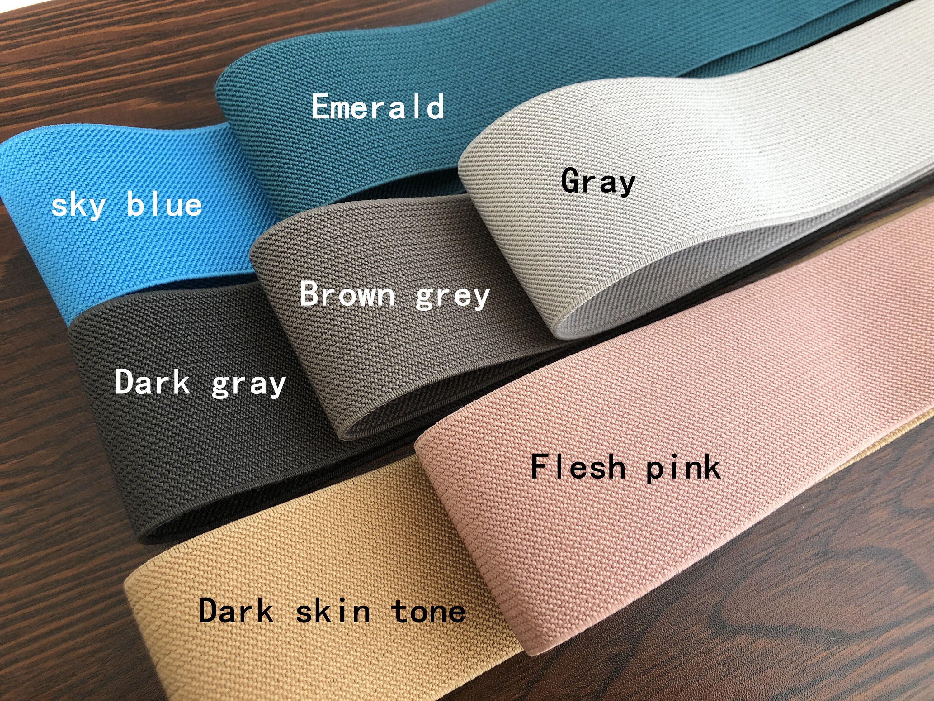 2 Inch 50mm 1YARD Elastic Bandcolor Wide Elastic Oak - Etsy