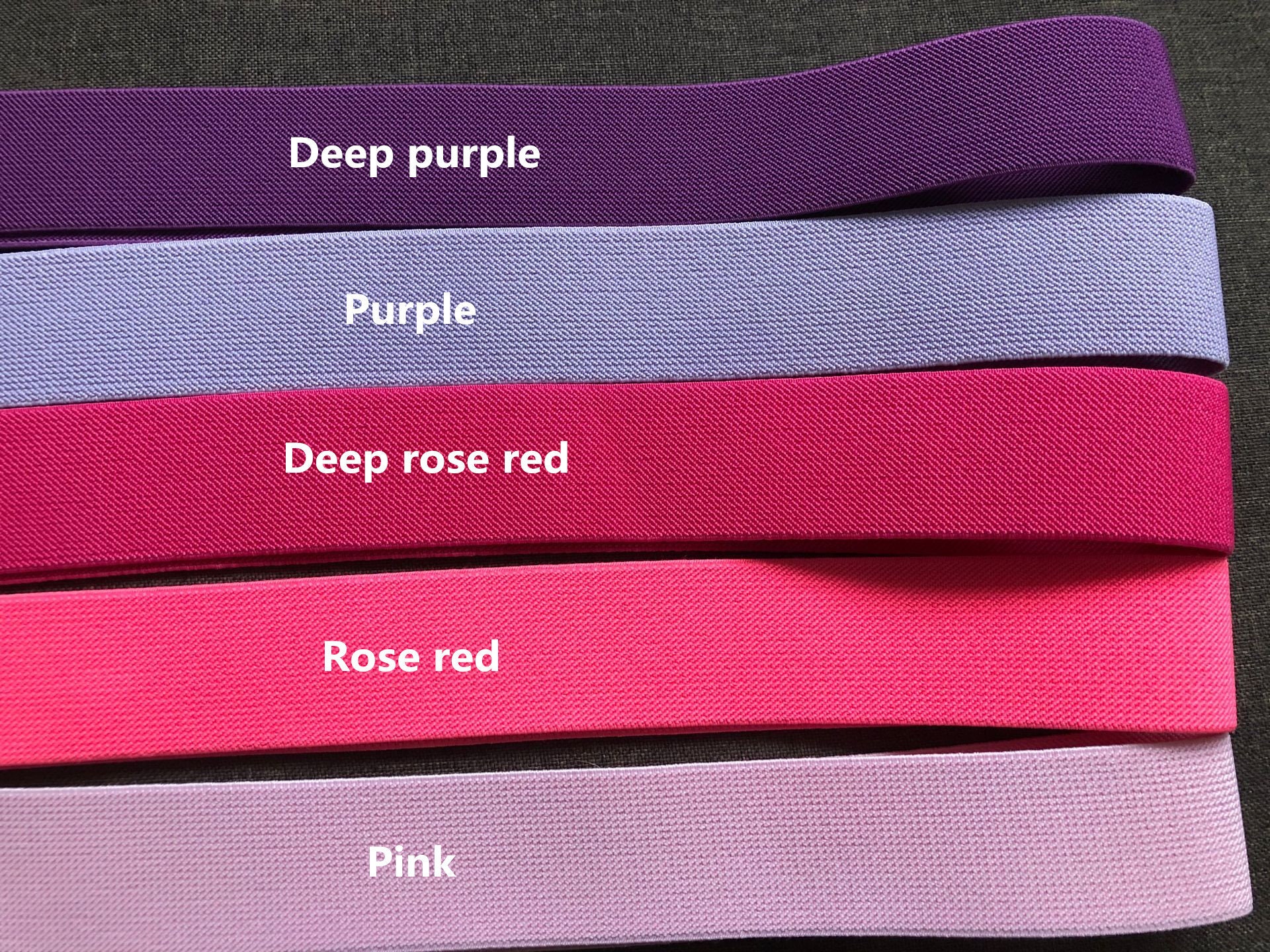 1.5 Inch 38mm 1YARD Elastic Bandcolor Wide Elastic Oak | Etsy