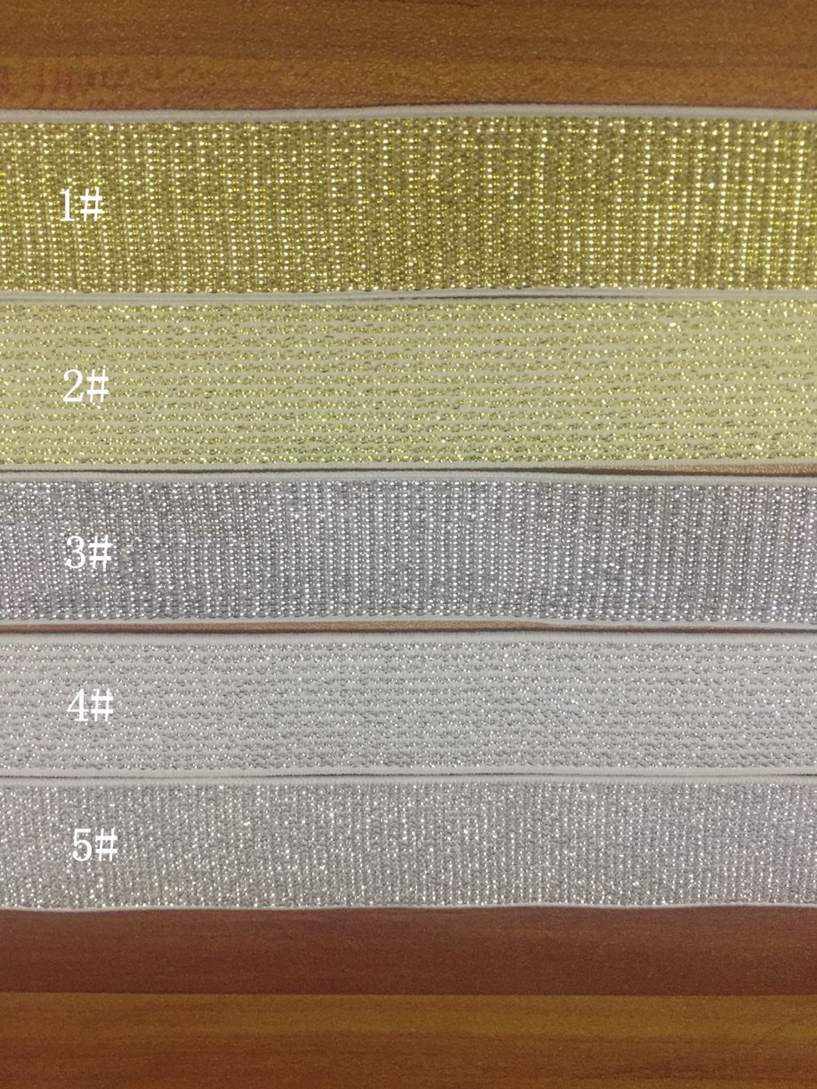 1 Inch 25mm Elastic Bandshiningcolor Wide Elastic Oak - Etsy