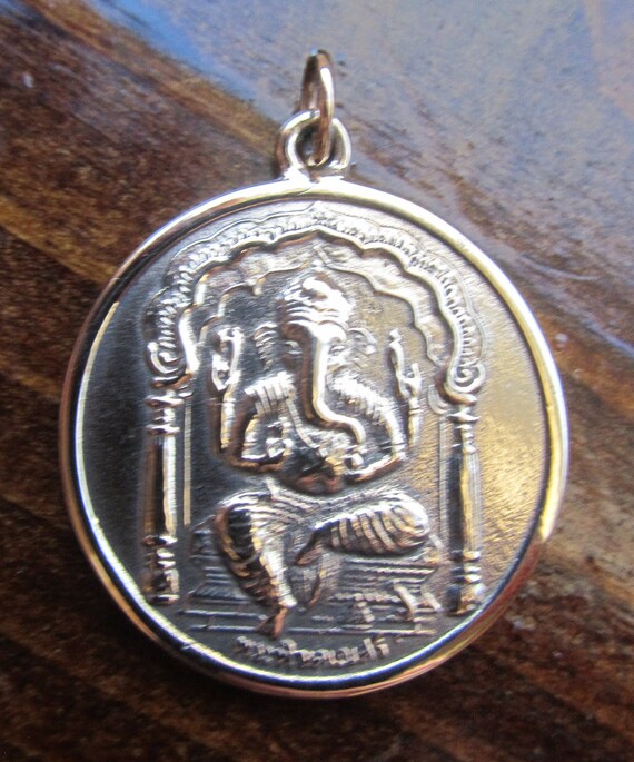 Lord Ganesha-Bronze Hindu God India Religion Gold Ved… - Gem