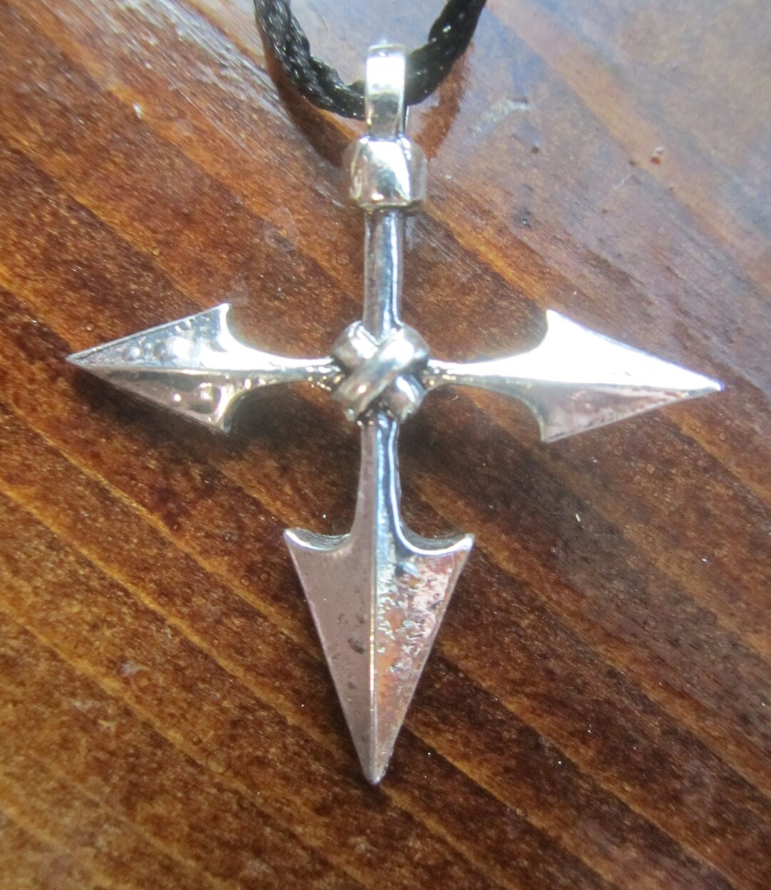 Ancient Spear Heads Silver Pagan Warrior Weapon Pendant - Etsy