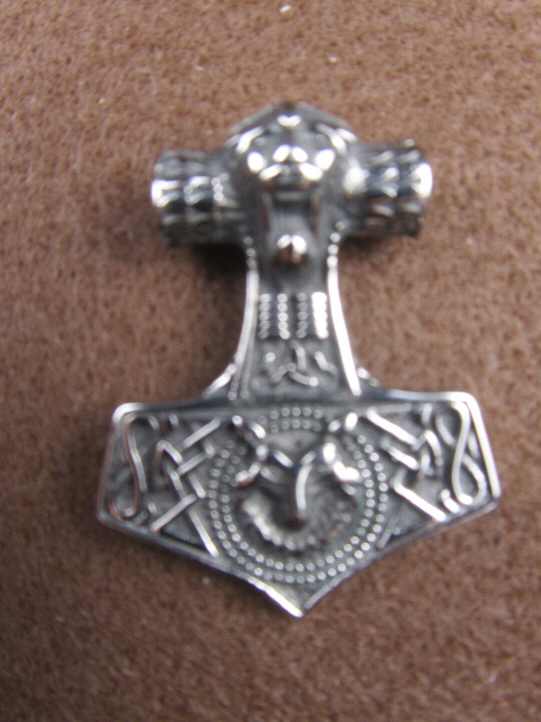 Fox Thor's Hammer Stainless Steel Medieval Viking Pagan - Etsy