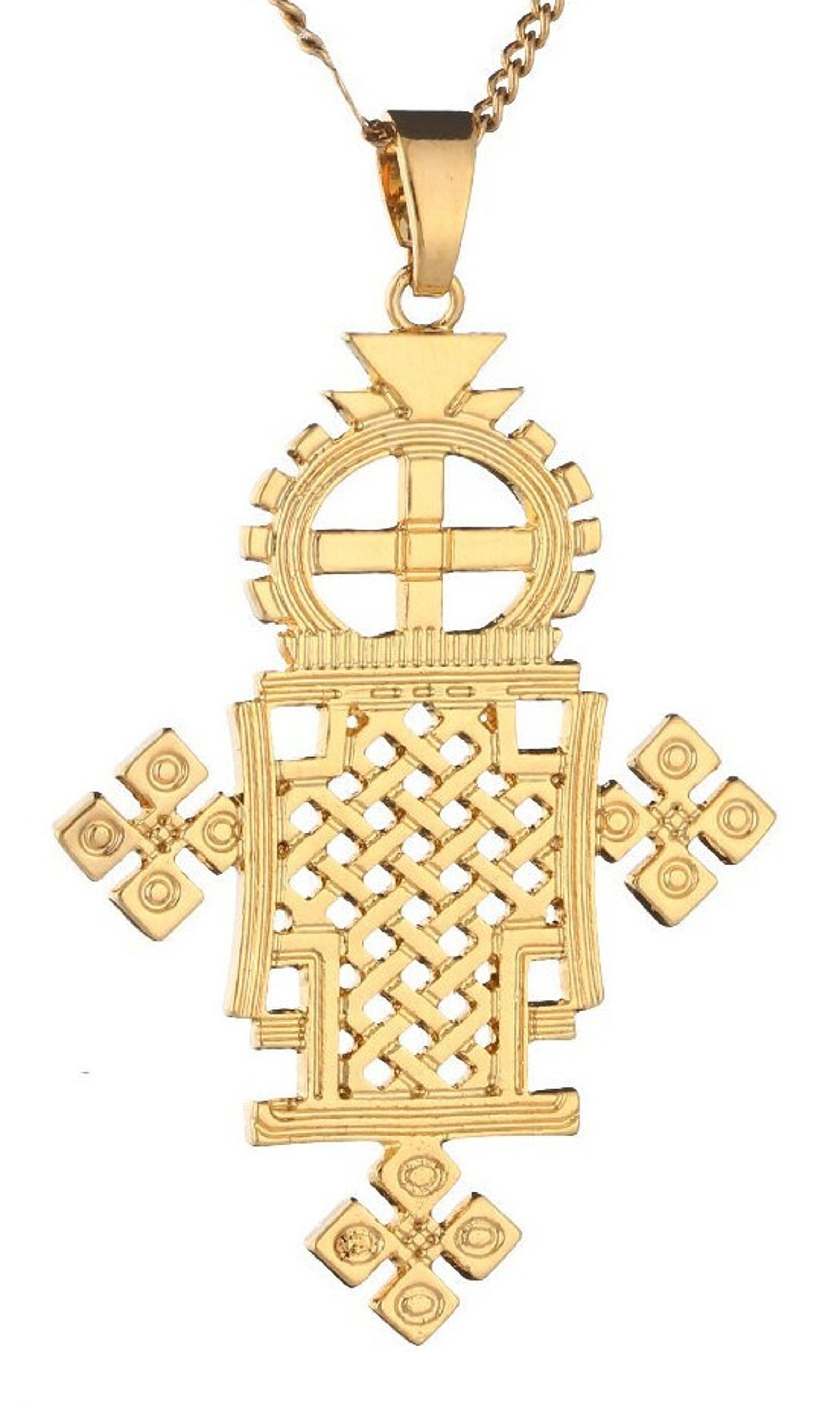Ethiopian Coptic Cross Gold Ancient African Christian Church - Etsy