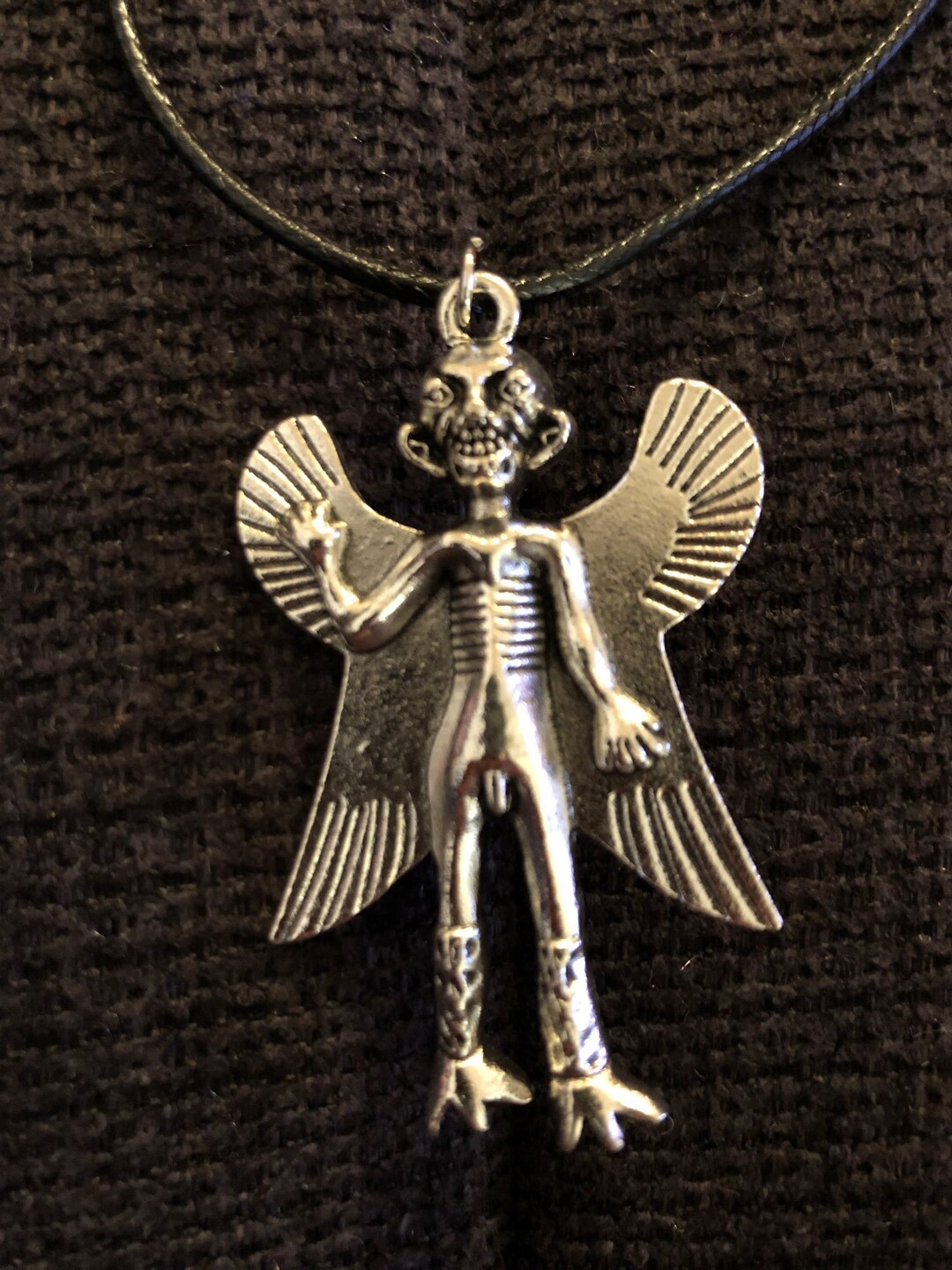 Pazuzu Demon Silver Ancient Babylonian Satanic Entity Pendant - Etsy ...