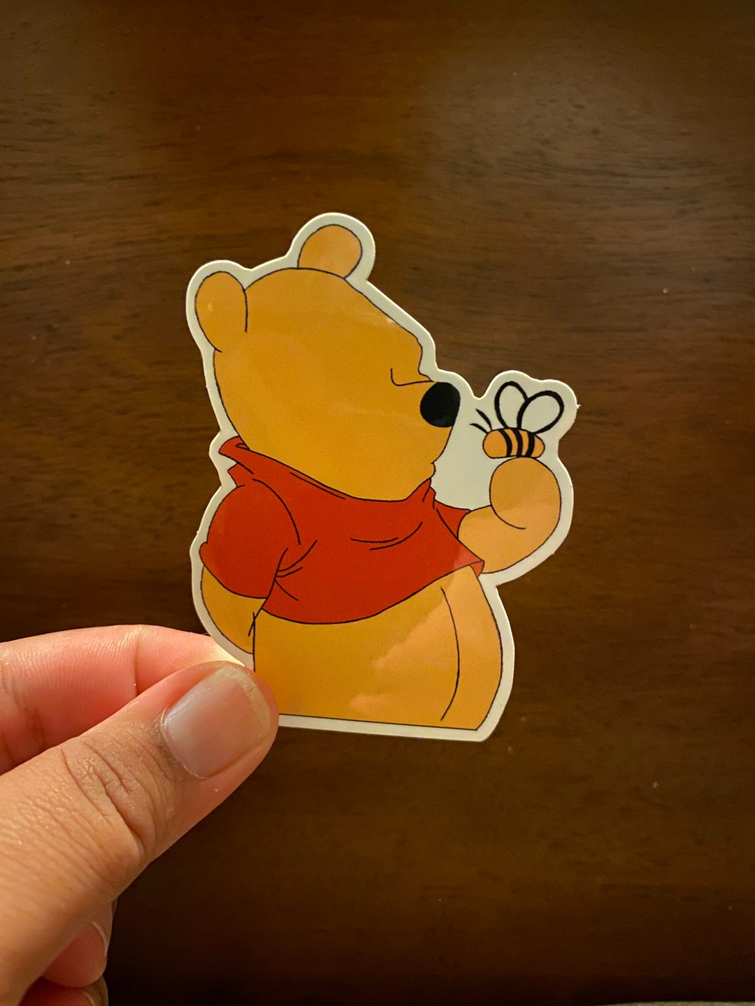 Pooh Bear Inspired Stikr - Etsy