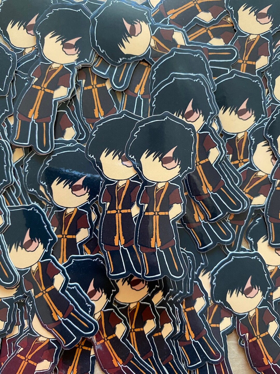 Chibi Flame Bender Inpired Stikr - Etsy
